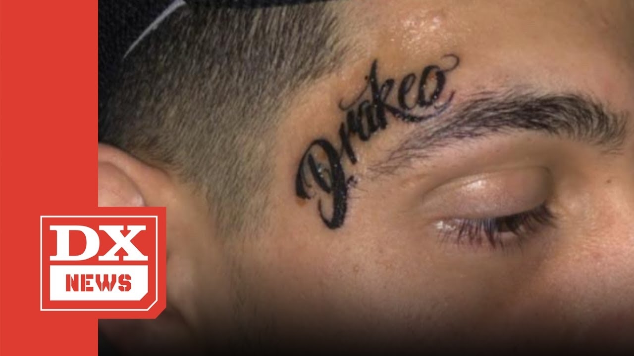 Drakeo The Ruler Male Fan Gets "DRAKEO" Tattoo In Bold Letters Across ...