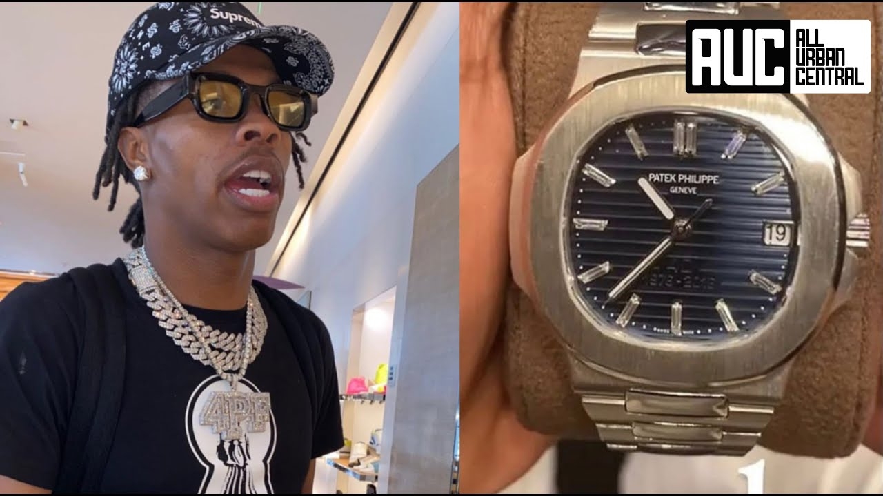 Lil Baby Reacts After Jeweler Sells Him A Fake Patek Philippe Watch ...