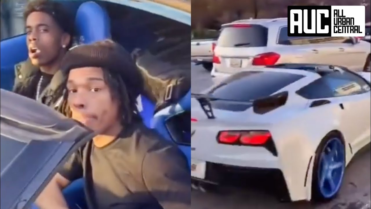 Lil Baby Almost Hits A Car Trying To Skrrt Off In The Street ...