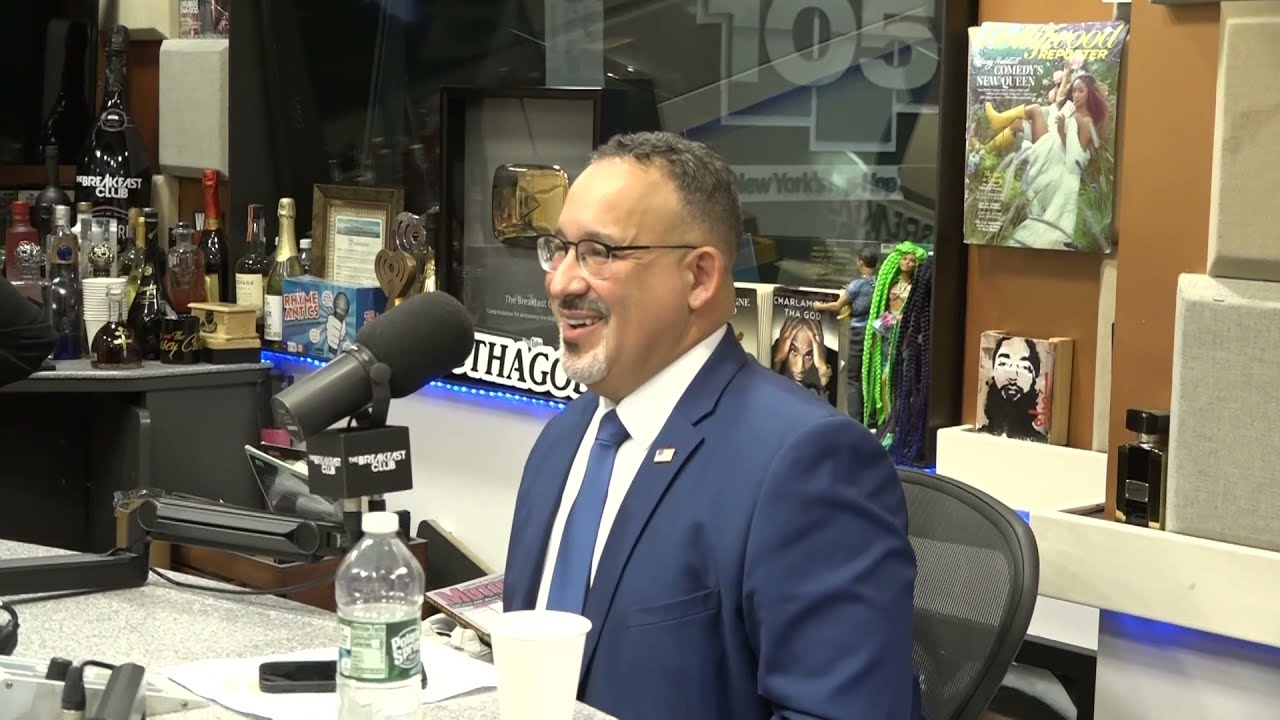 Sec.of Education, Miguel Cardona on Student Debt, Critical Race Theory ...