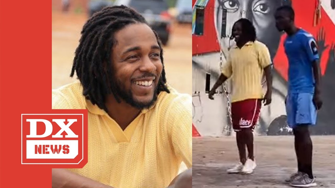 Kendrick Lamar Celebrates Album Success With Soccer Game In Ghana ...