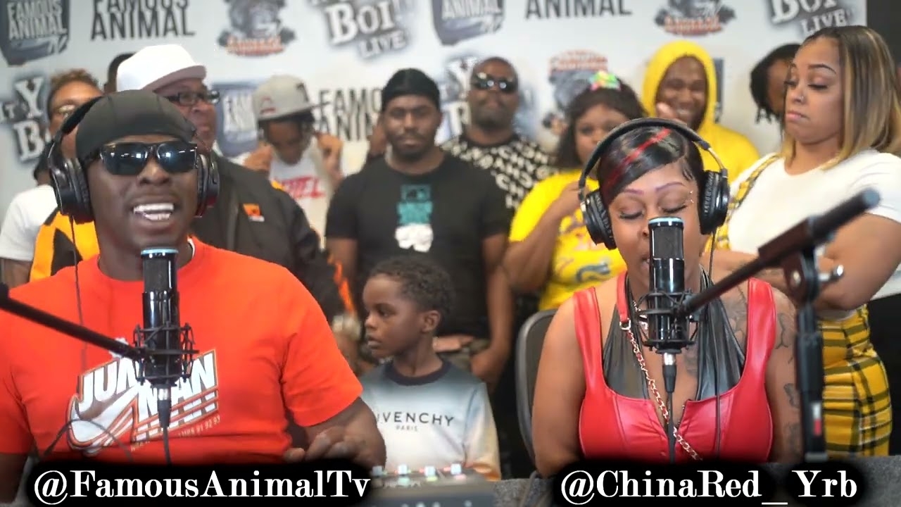 Memphis Female Rapper China Red Stops by Drops Hot Freestyle on Famous ...
