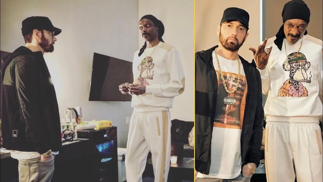 Eminem Visits Snoop Dogg In Death Row Studio And Snoop Offers Eminem To ...