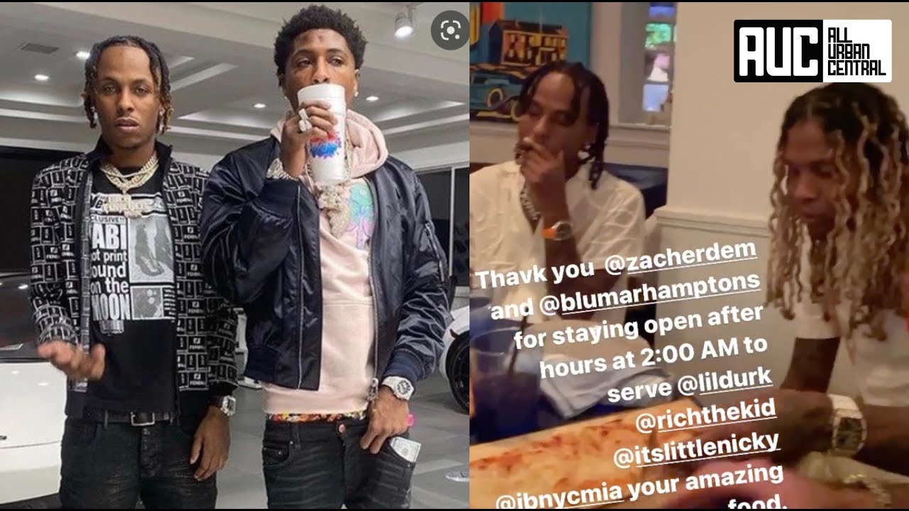 Rich The Kid Has Dinner With Lil Durk NBA YoungBoy Fans Furious ...