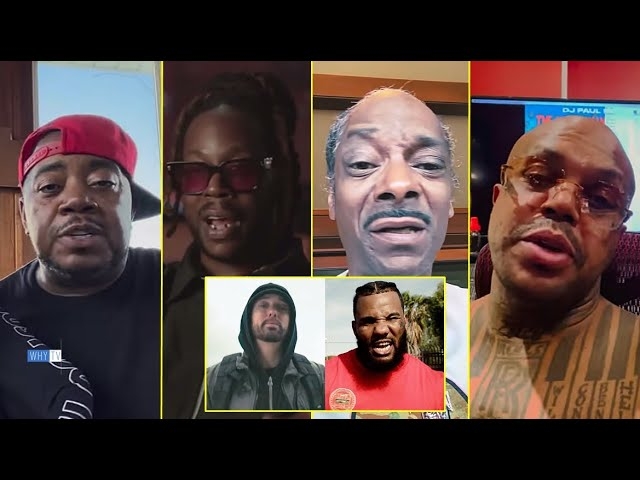 Rappers Reaction The Game Drops New ‘drillmatic Album ‘eminem Diss