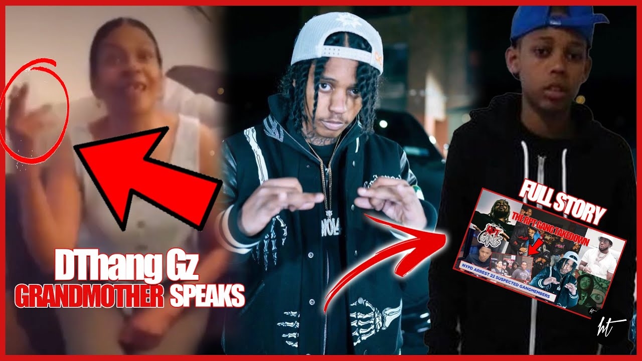 BRONX DRILL RAPPER DThang Gz GRANDMOTHER SPEAKS ON HIM ALLEGEDLY ...