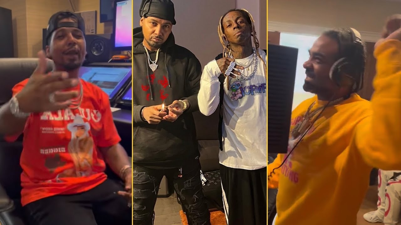 Jim Jones And Lil Wayne Linked Up With Juelz Santana In Studio ‘Jimmy ...
