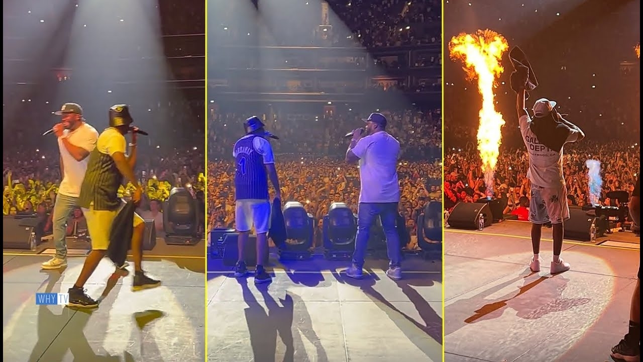 50 Cent, Uncle Murda And Tony Yayo Shutdown Dubai With Massive Crowd In ...