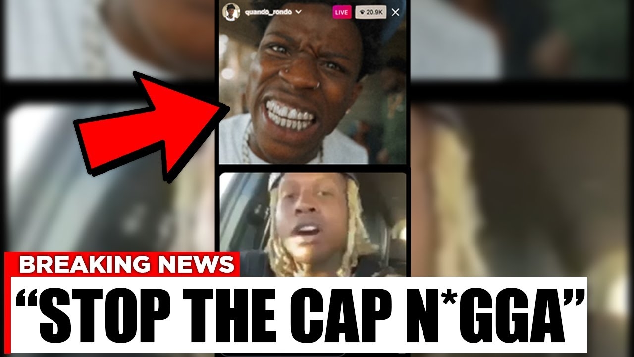 Quando Rondo BEGS Lil Durk To Squash Their Beef On Instagram Live ...