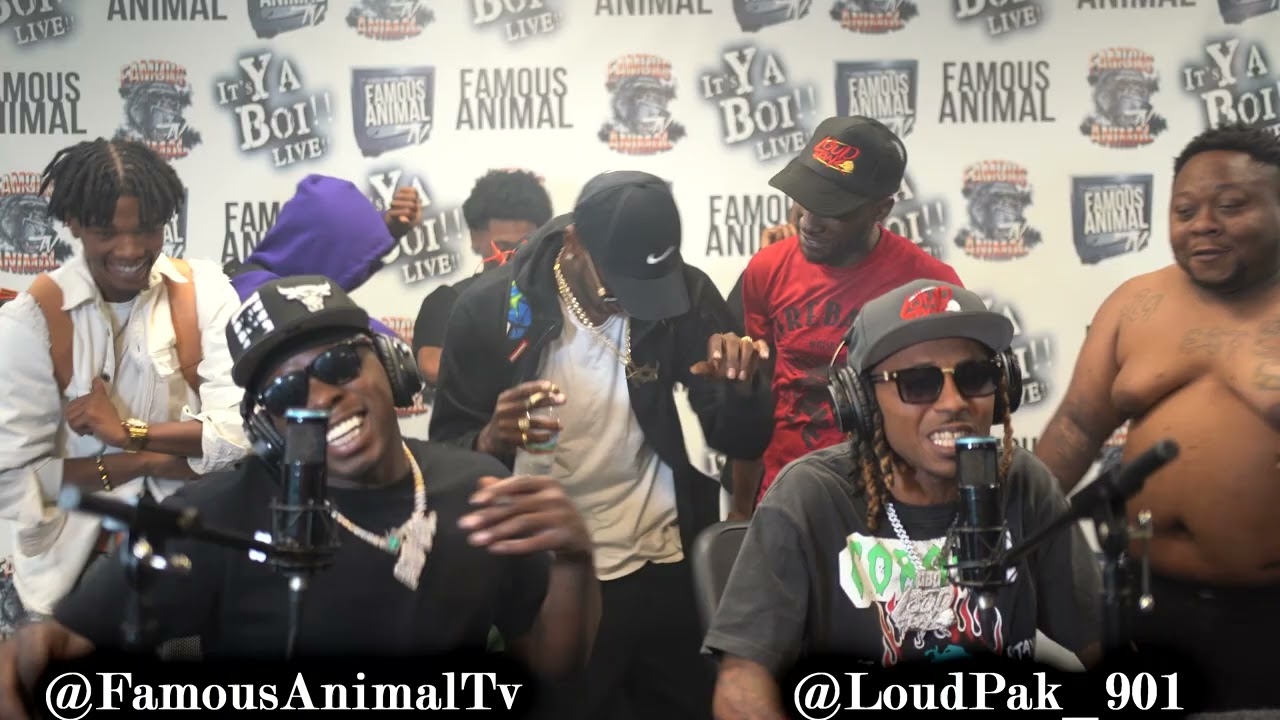 Memphis Rapper LoudPak Stops by Drops Hot Freestyle on Famous Animal Tv ...