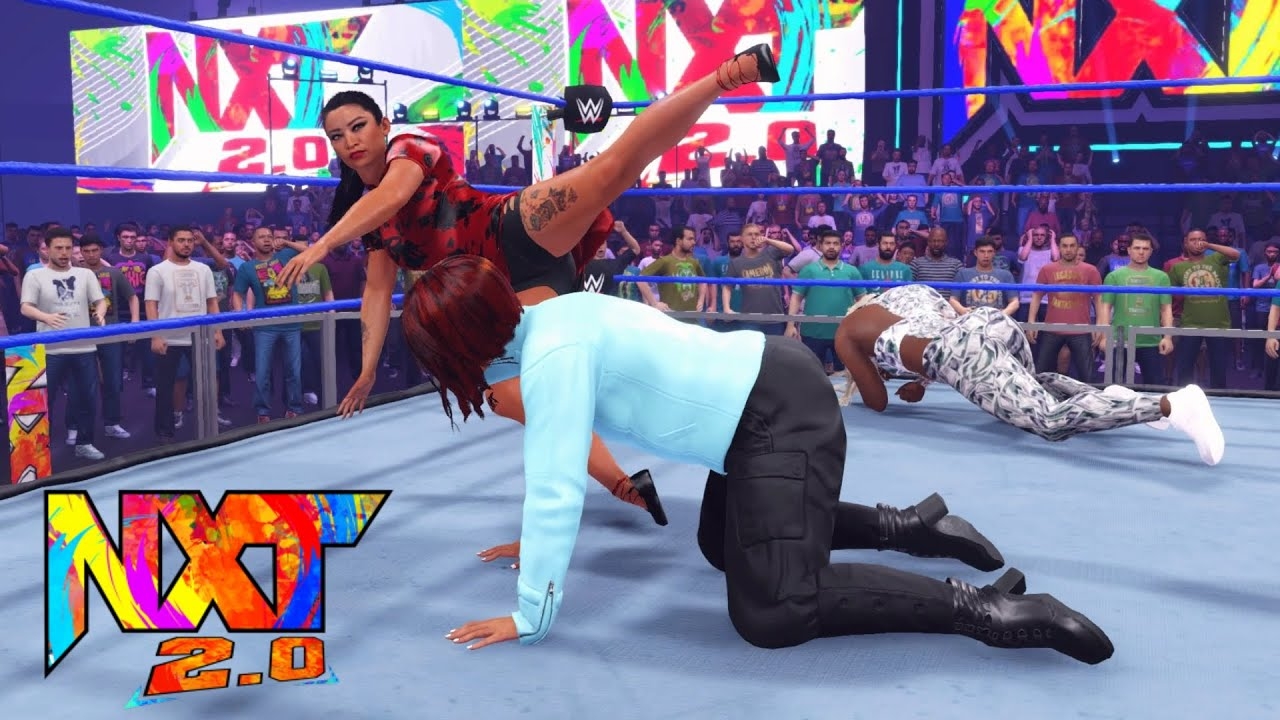 WWE 2K22 NXT XIA LI ATTACKS BAYLEY & JADE CARGILL | Certified BOOTLEG