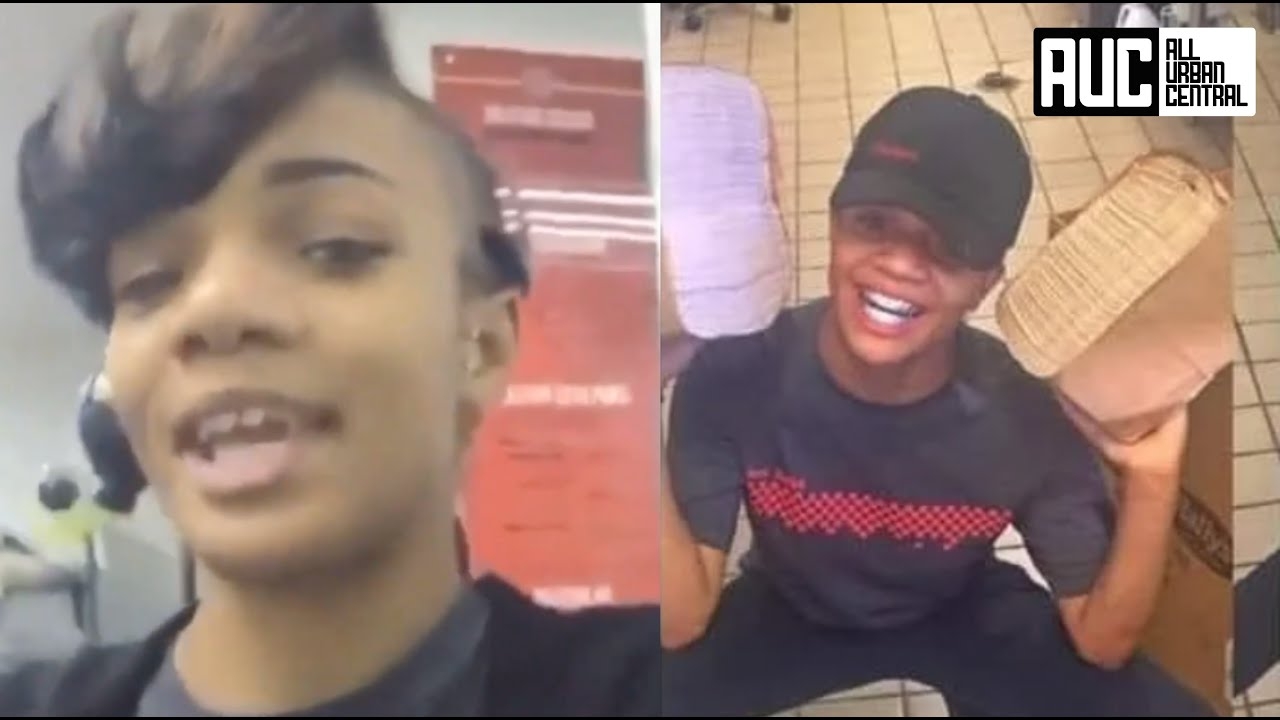 Glorilla Working At Fast Food Drive Thru Before The Fame | Certified ...