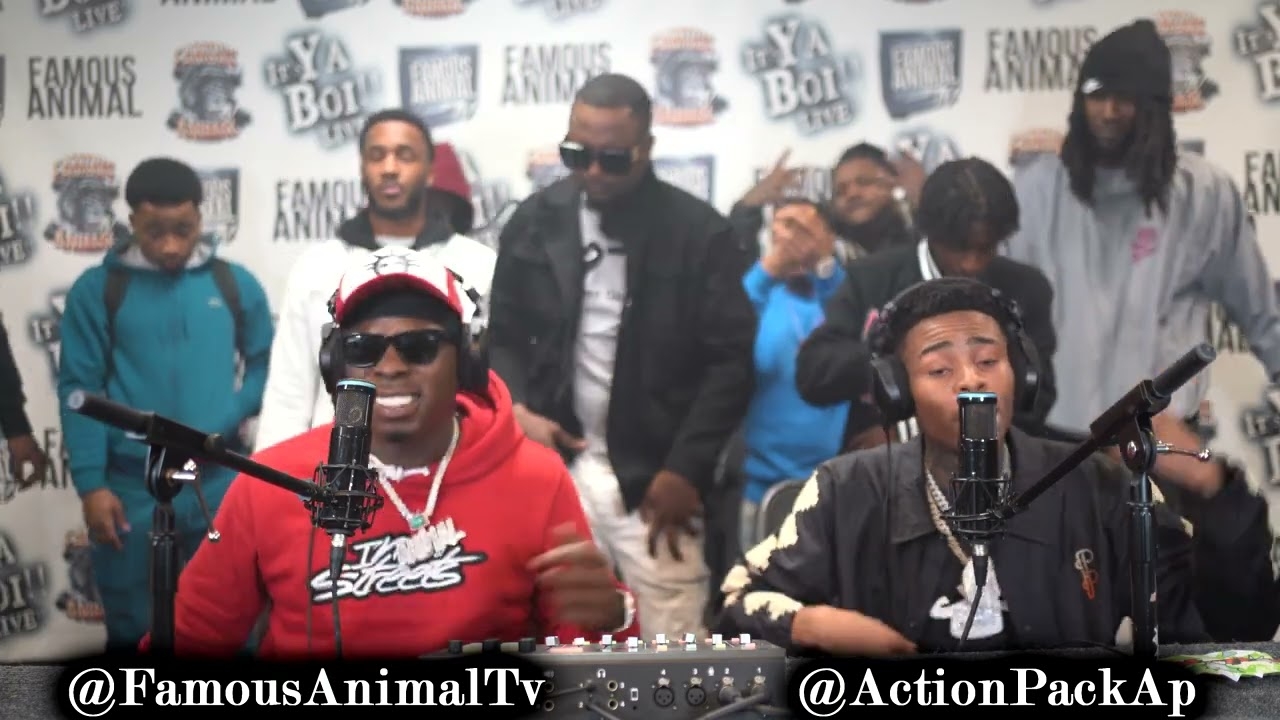 Memphis Rapper Action Pack Stops by Drops Hot Freestyle on Famous ...
