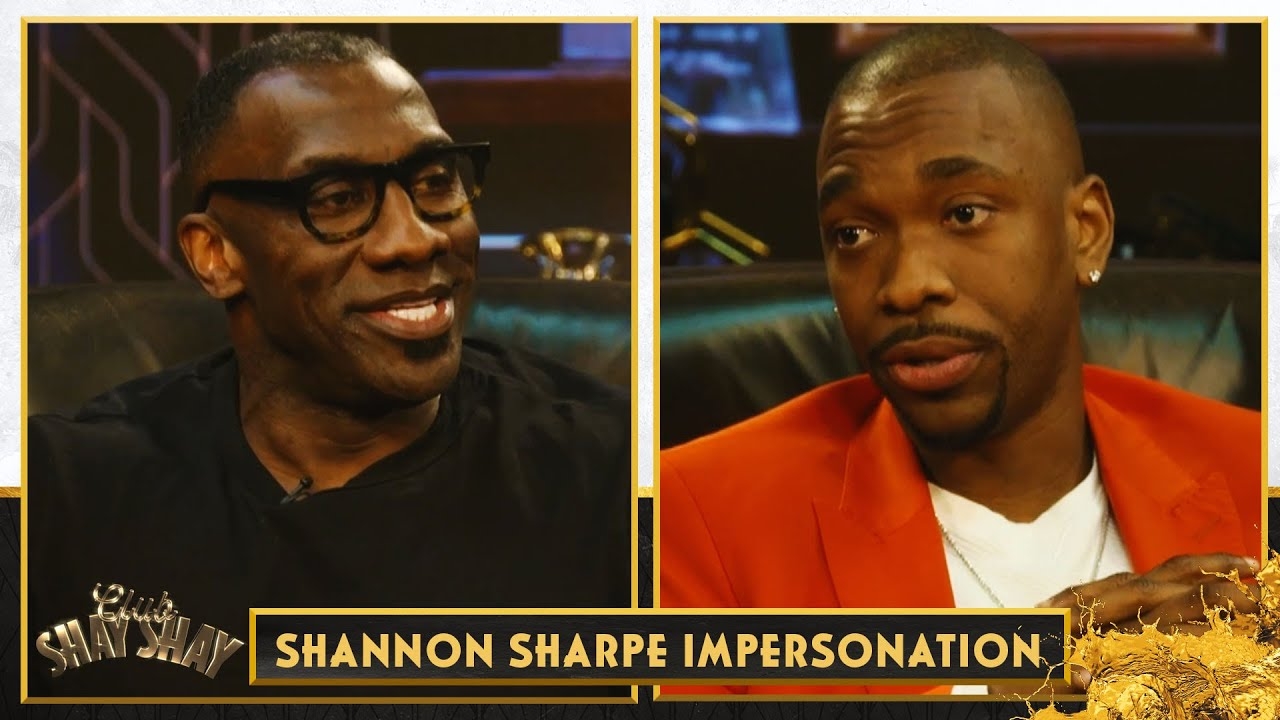 Shannon Sharpe didn't like Jay Pharoah's impersonation of him | Ep. 66 ...