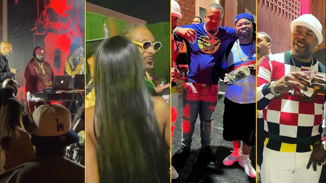 Busta Rhymes, Warren G And X Zibit Reunited At Death Row Party ...