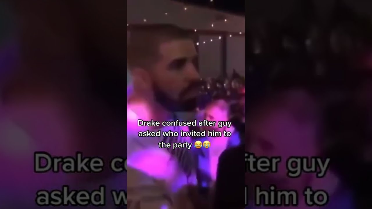 When Drake Got Asked "Who Invited You" At A Party | Certified BOOTLEG