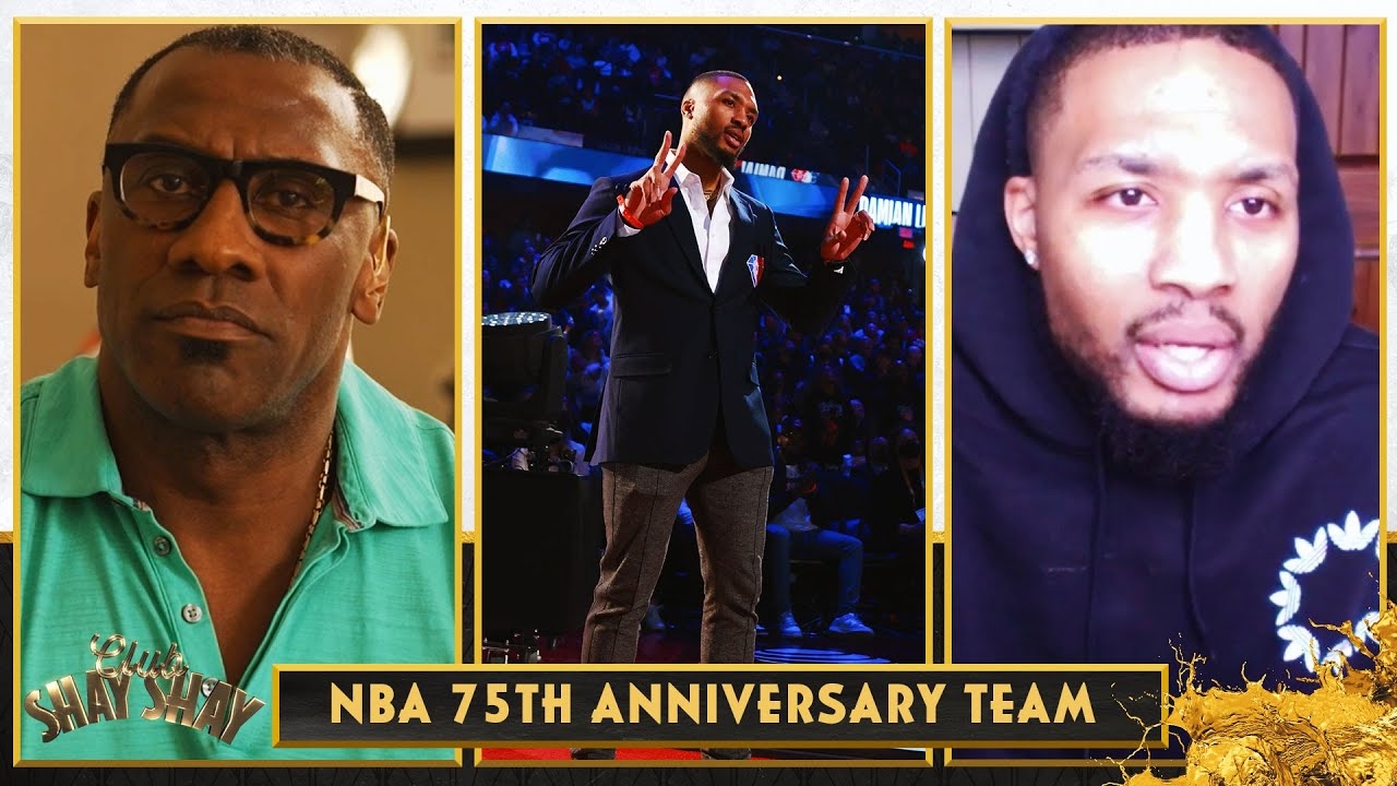 Damian Lillard on making the NBA’s 75th Anniversary Team: “Do I belong in here?” | Club Shay ...