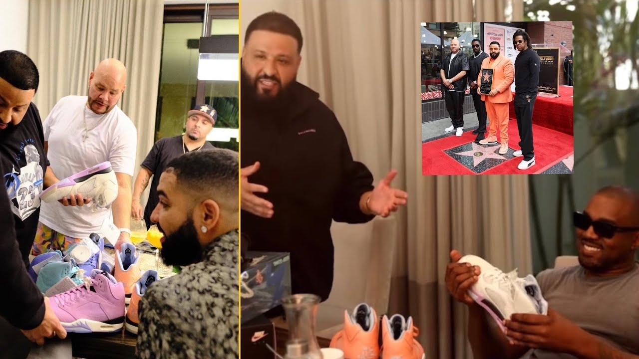 Dj Khaled Reunited With Kanye West, Drake And Fat Joe Celebrating His ...