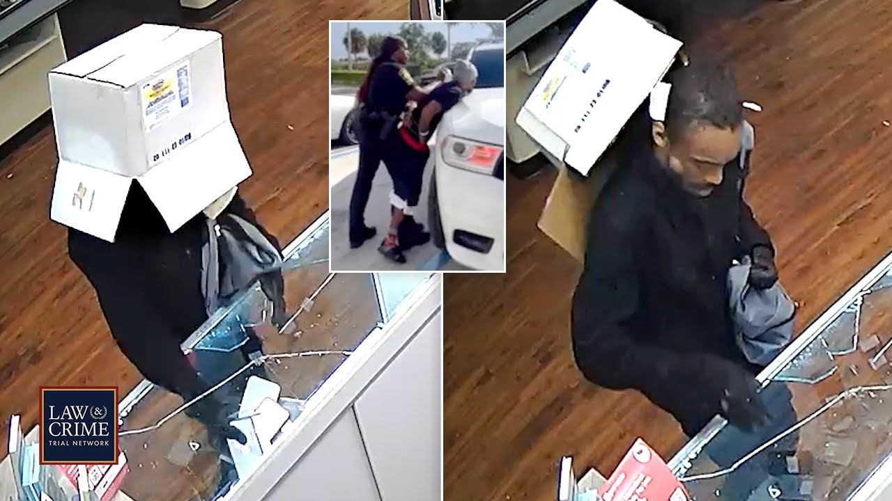 Box-Wearing Thief Blows Cover During Robbery, Cries for His Mama When ...