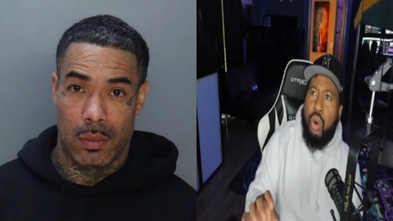 How Ironic! DJ Akademiks speaks on Gunplay getting arrested for pointing a Draco at his Wife ...