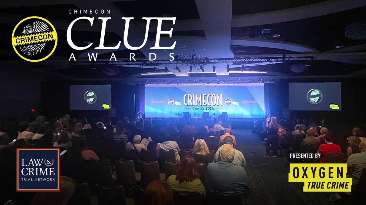 WATCH: CrimeCon CLUE Awards 2023 LIVE on Law&Crime Network | Certified ...