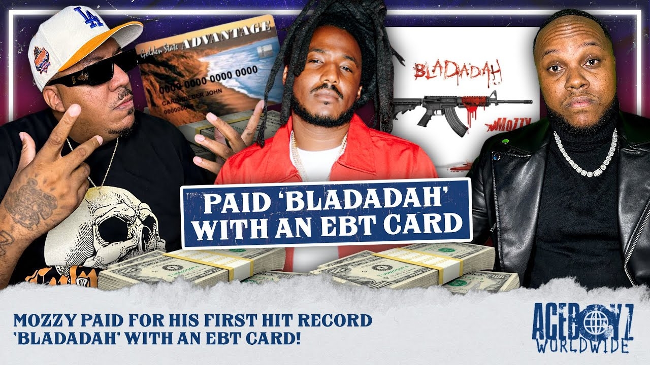 Mozzy Paid for His First Hit Record ’Bladadah’ with an EBT Card! | Certified BOOTLEG