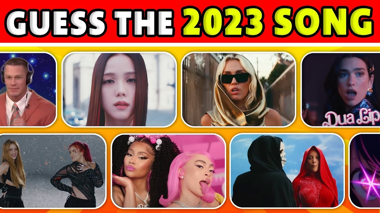 Guess The 2023 Song 🤔Music Quiz - Ice Spice, Miley Cyrus, Ed Sheeran, Doja Cat, Central Cee ...