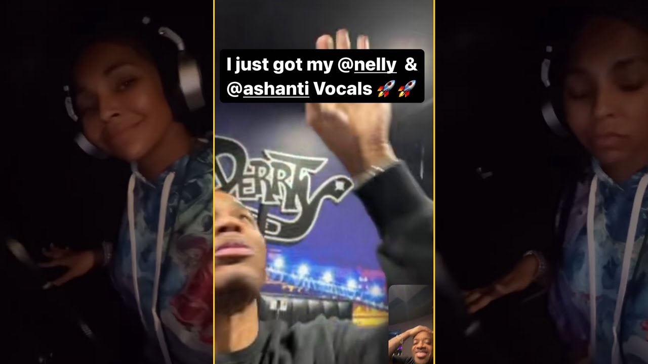 Ashanti Is Back In Studio With Nelly And Recording New Song ‘Are You ...