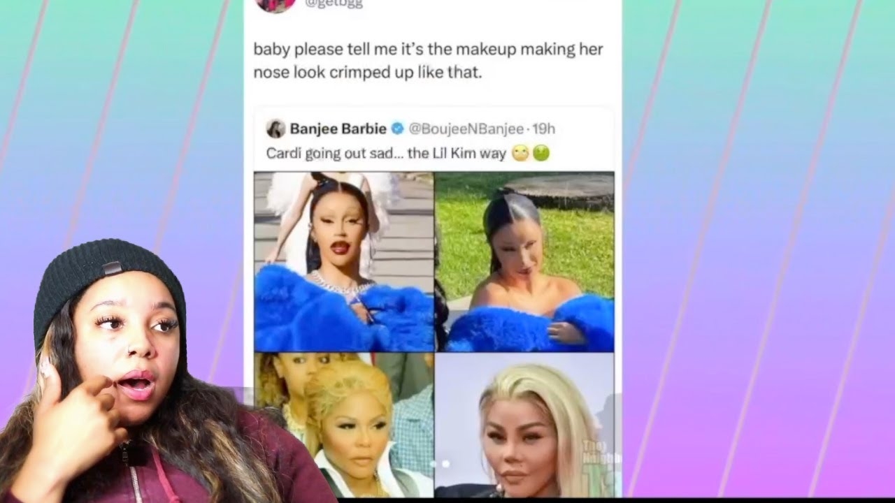 Cardi B Gets DRAGGED For Too Much Plastic Surgery, Fans say she's ...
