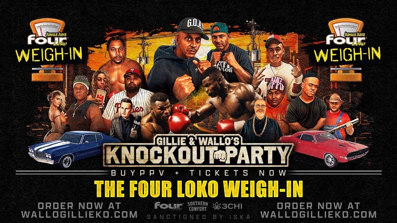 Gillie and Wallo's Knockout Party: Four Loko Weigh-Ins | Certified BOOTLEG