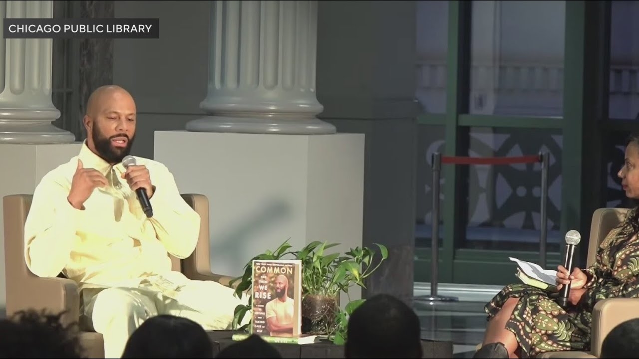 Common holds conversation at Harold Washington Library | Certified BOOTLEG