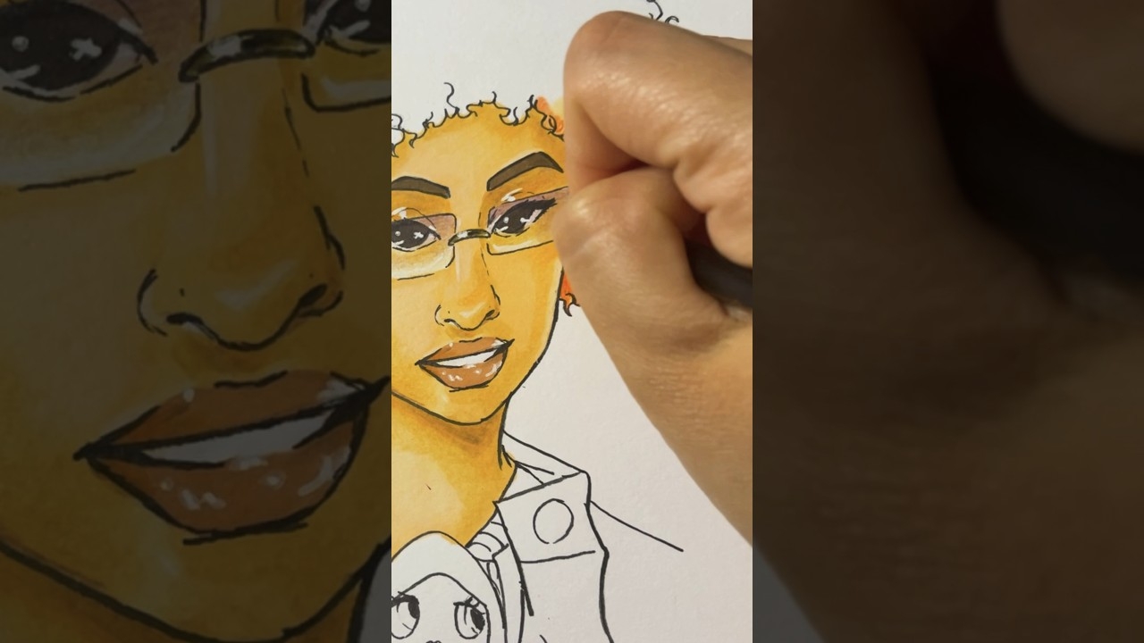 Ice Spice #ohuhumarkers #drawing #crayola #art #shorts #sketch #cuteart ...