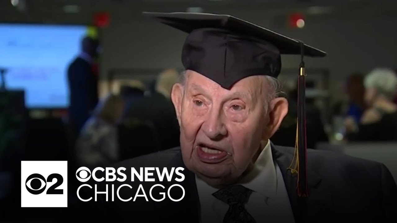 100-year-old veteran finally gets college graduation ceremony after six ...