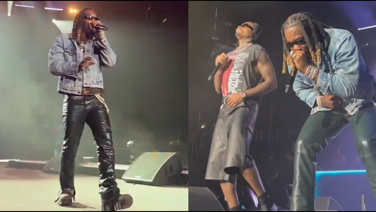 Offset Gets Boo'd & Kicked Off Stage After Bringing Out Gunna For ATL ...