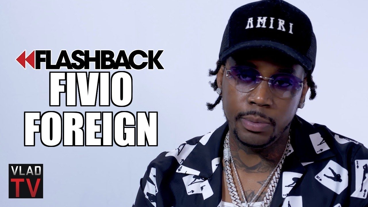 Fivio Foreign Tries to Hide His Age When Vlad Asks How Old He Was in ...