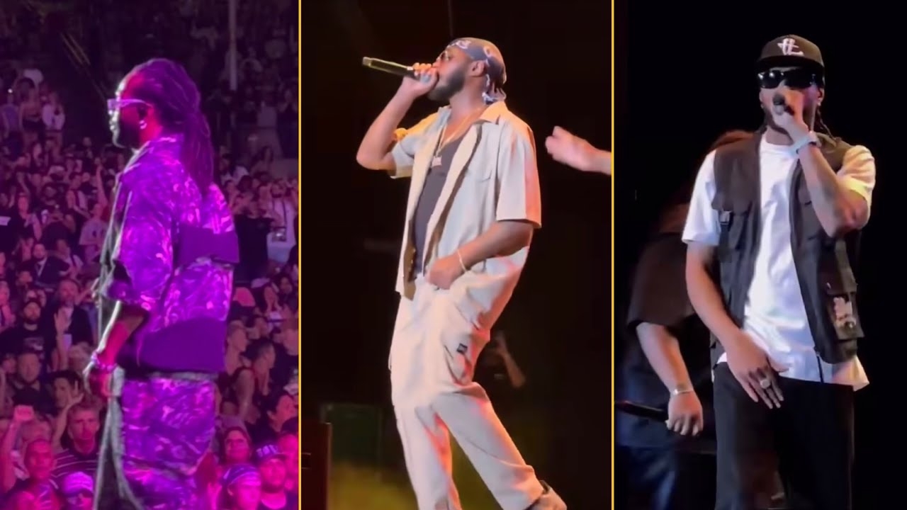 Bone Thugs-N-Harmony With All 5 Members Reunited With Three 6 Mafia On ...